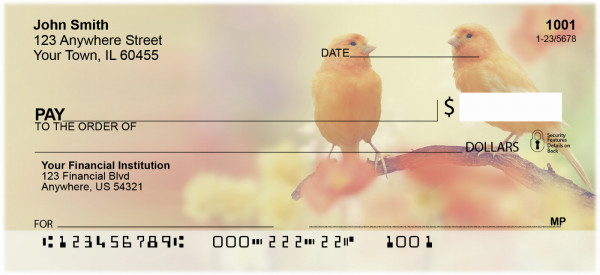 Tranquil Birds Checks