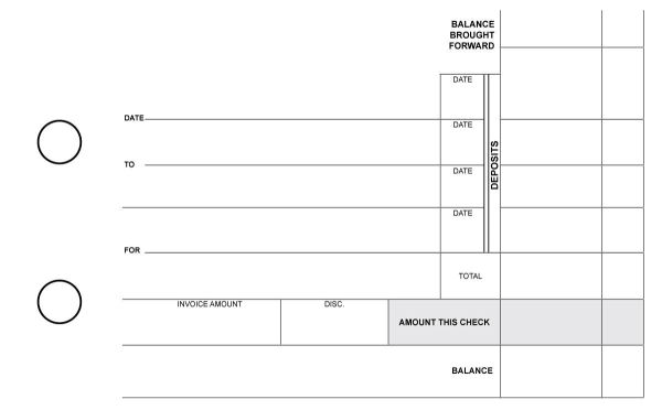 Mechanic Invoice Business Checks