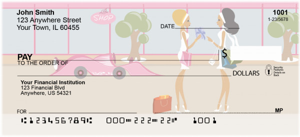 Sophisticated City Girl Personal Checks