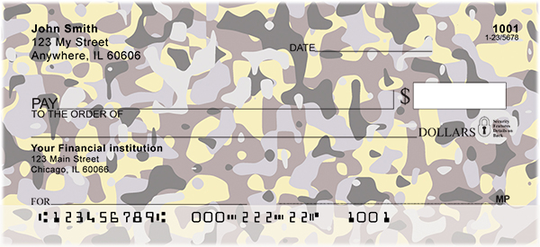 Camouflage Military Checks